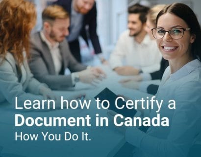 How to Certify a Document in Canada | document attestation